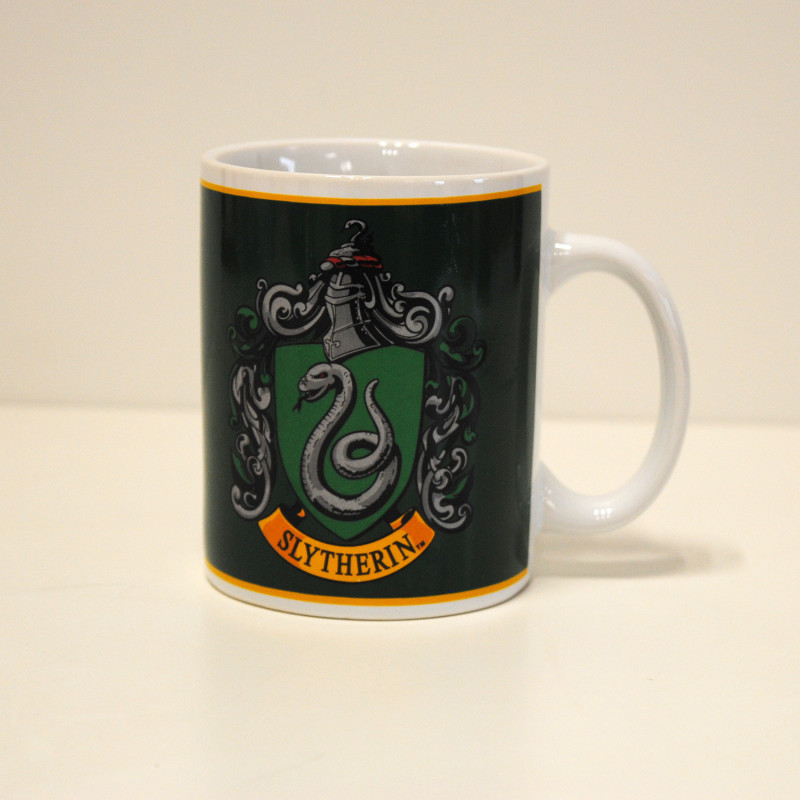Mug Harry Potter En Céramique Avec Blason Serpentard Sur Cadeaux Et
